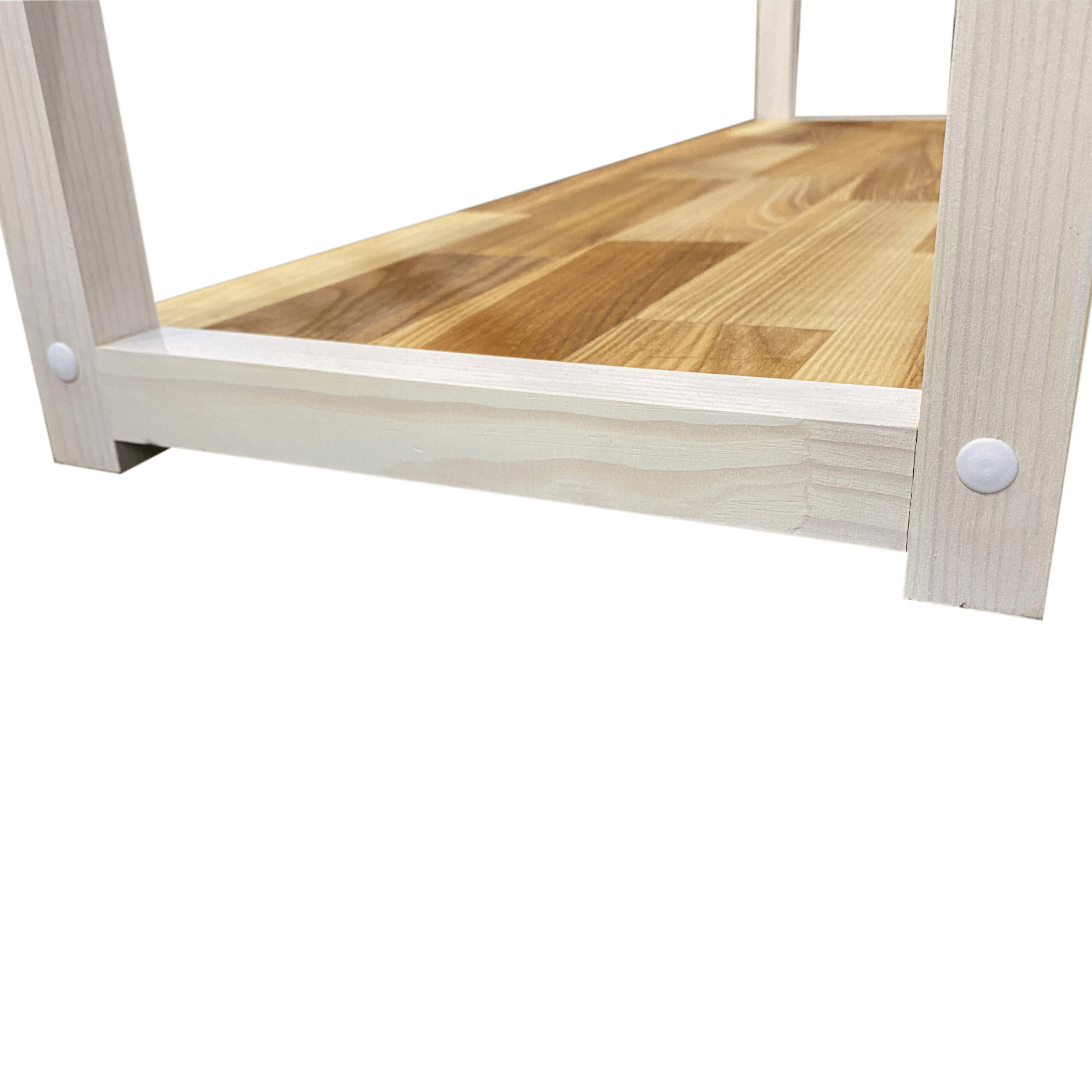 Стеллаж деревянный ясень 5 полок (1768х284х796 мм) — WoodMood